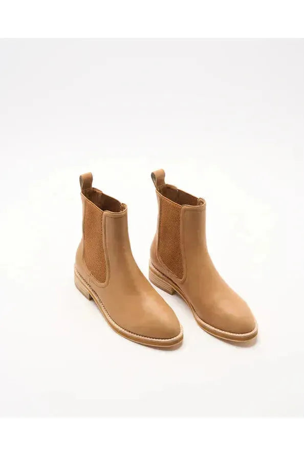 Cora Leather Boot Tan – Harper & Co Boutique