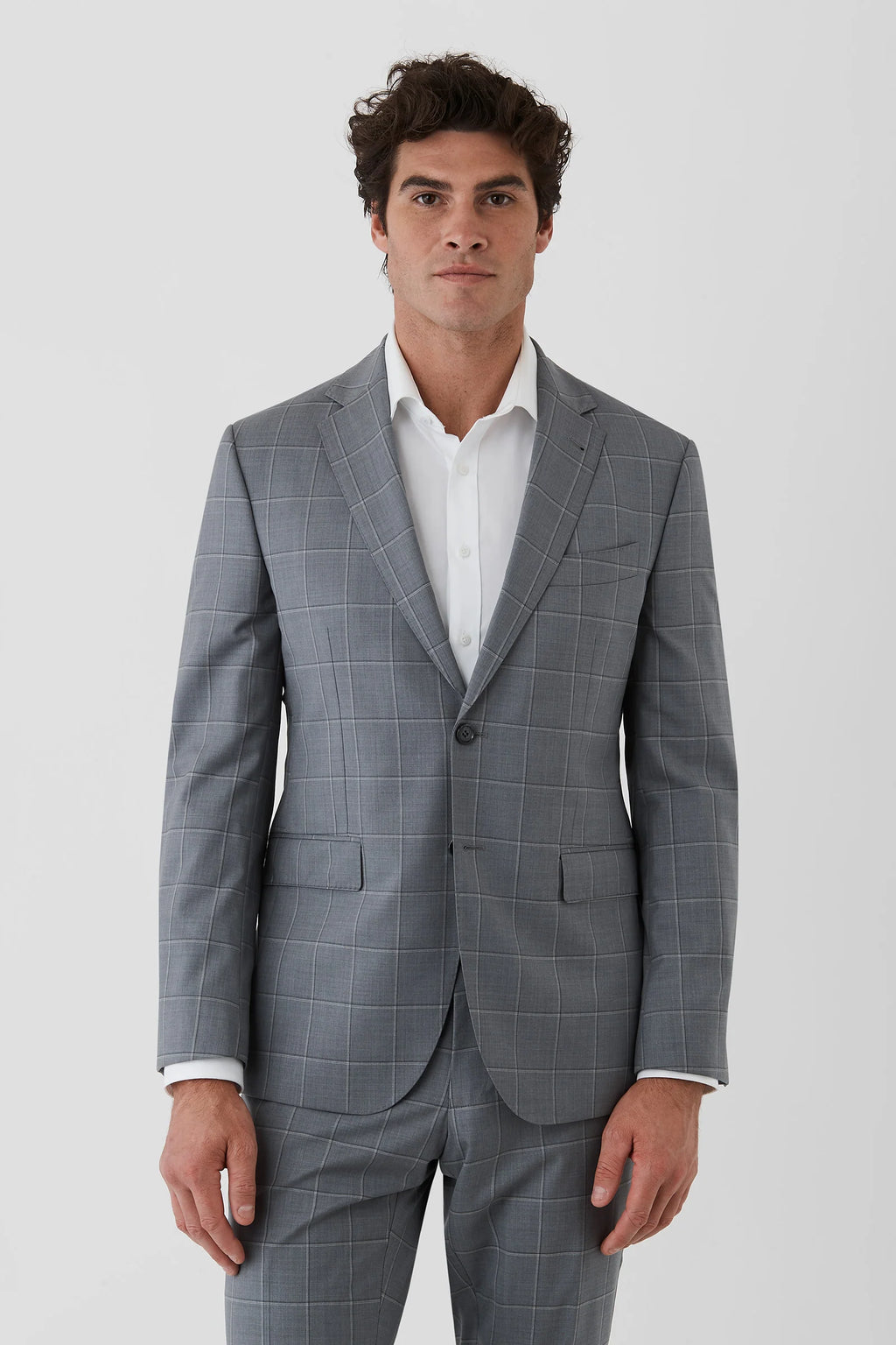 Stefano Jacket Light Grey – Harper & Co Boutique